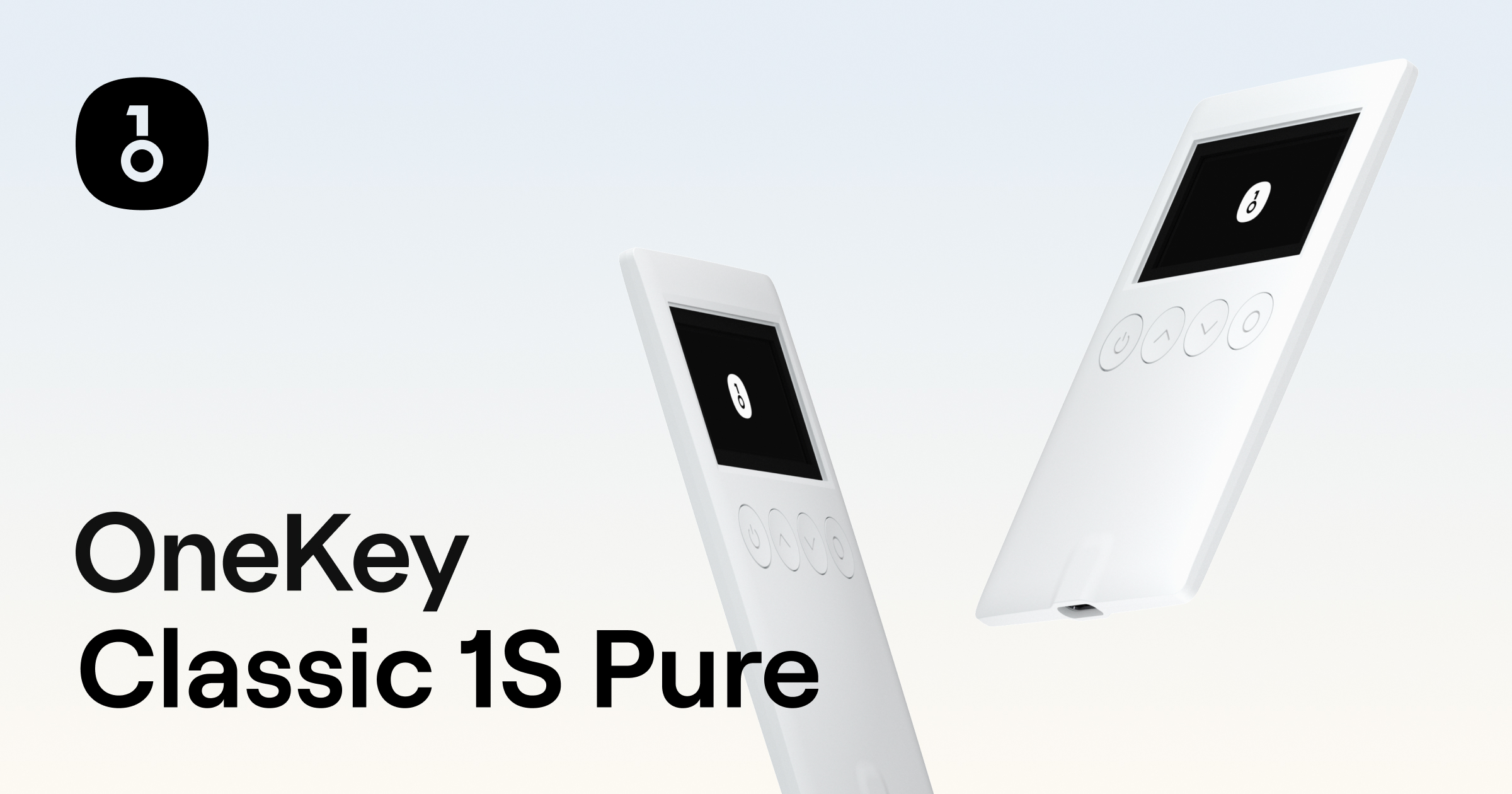 购买 OneKey Classic 1S Pure | 无电池钱包 | OneKey Shop